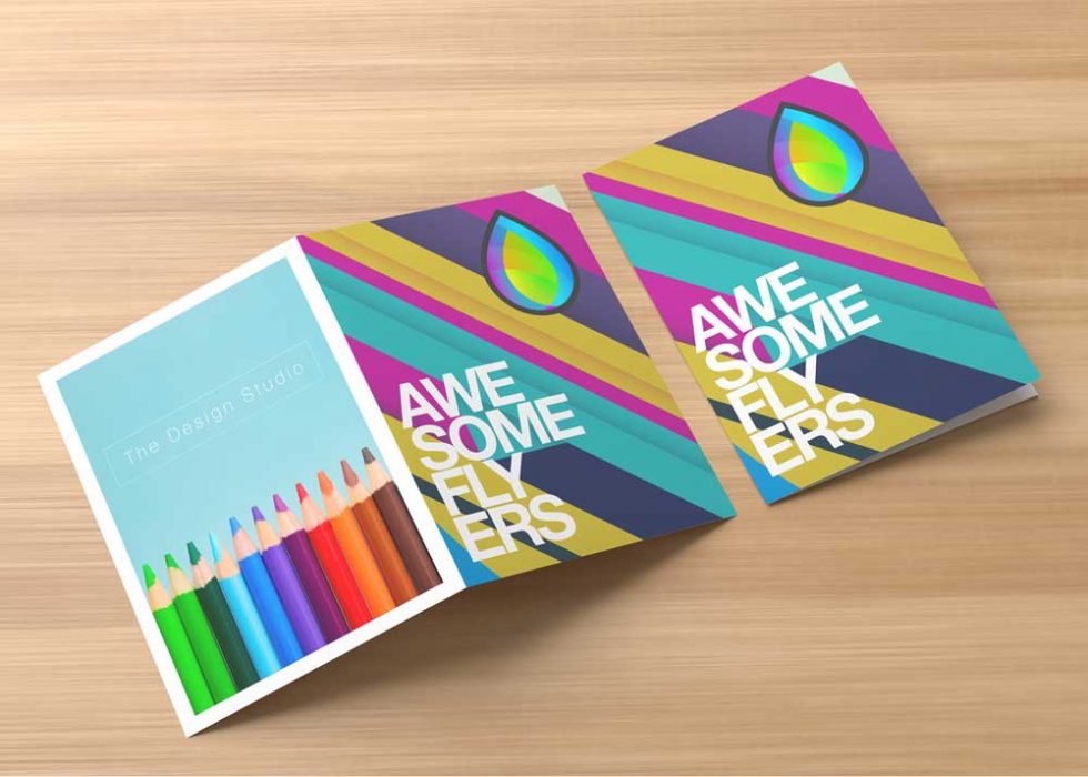 Folded Leaflet Printing & Folded Flyers. Quality & Affordable | FAS